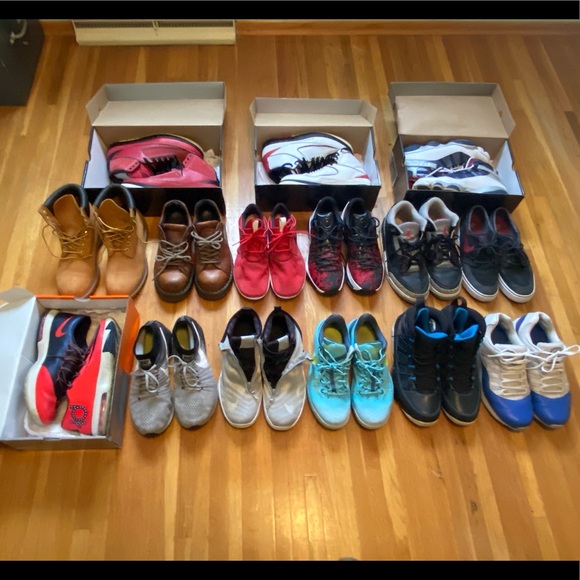 Shoes | Bundle Variety Of Sneakers And Boots | Poshmark